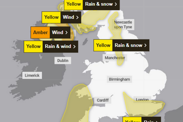 Storm Chandra warning as expert shares three tips for driving in heavy rain
