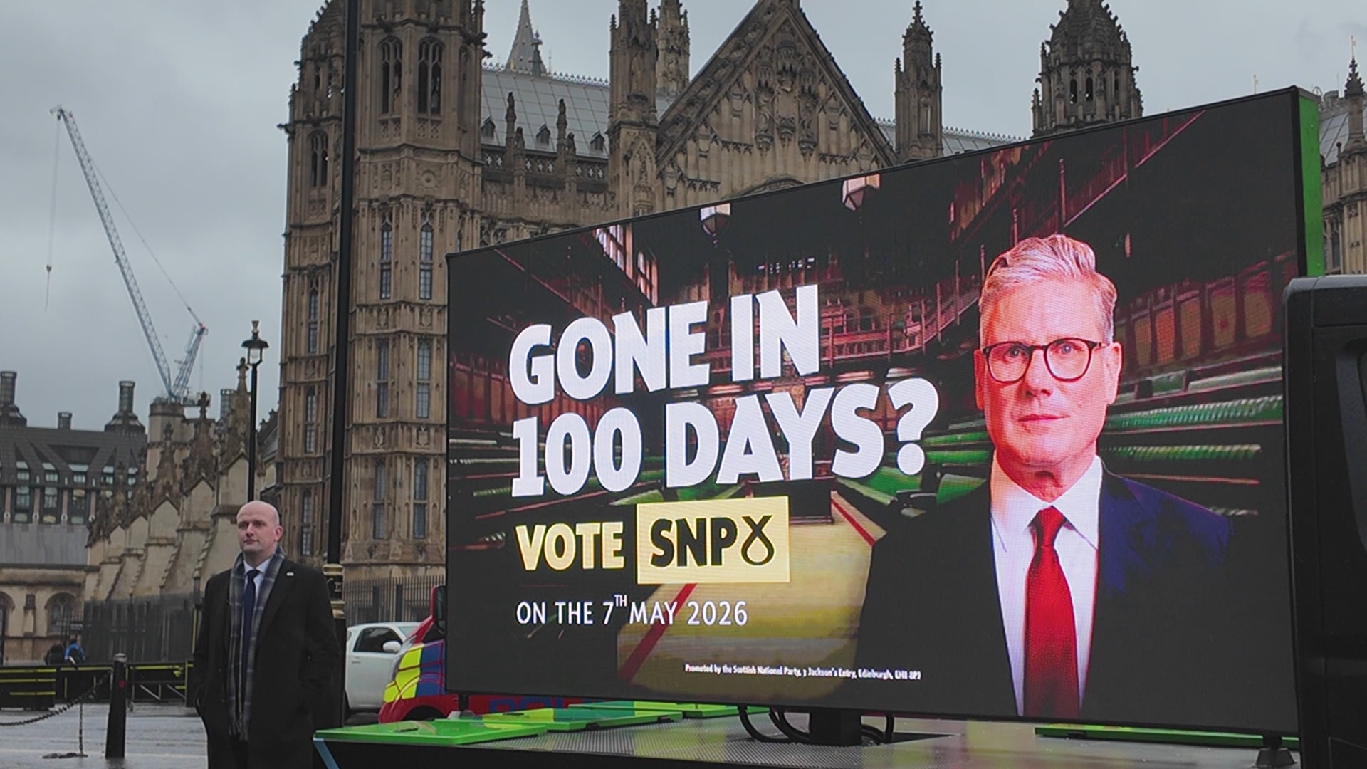 SNP pull Starmer stunt 100 days out from Scottish election