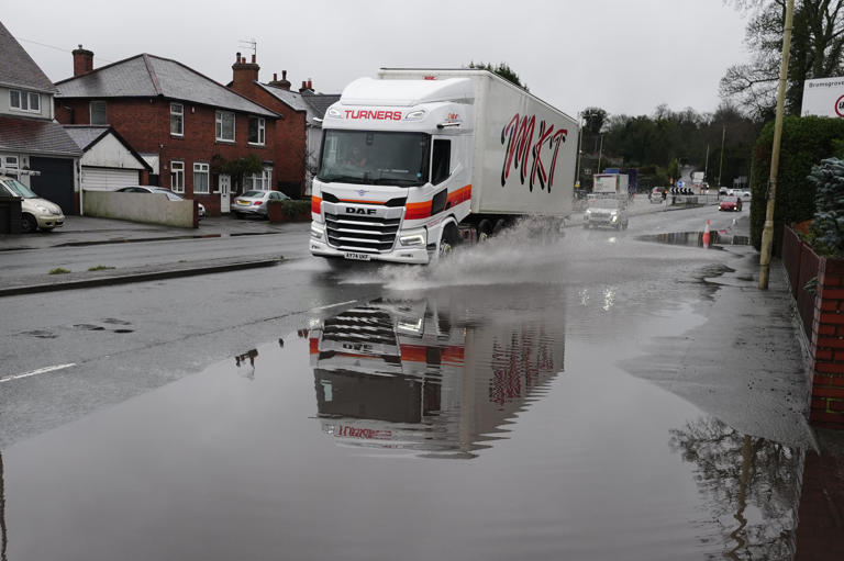 In pictures: Storm Chandra tears through UK and Ireland
