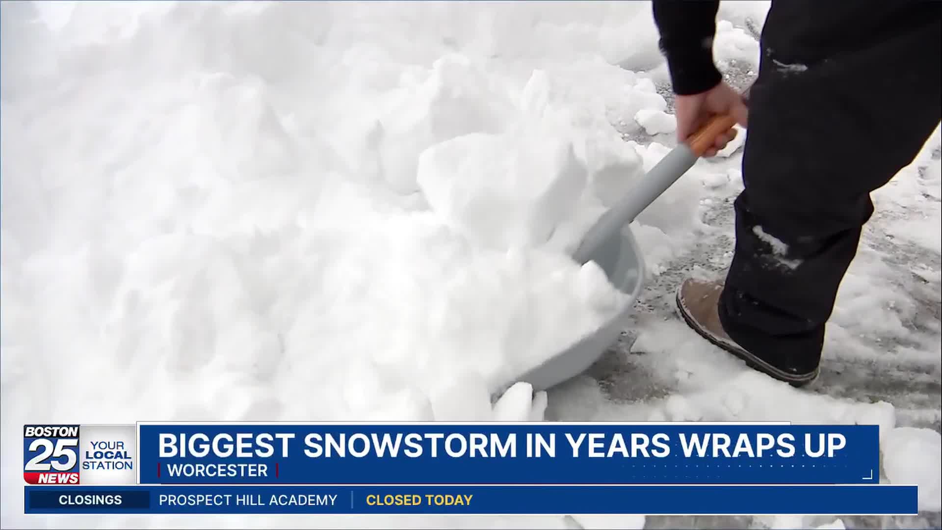 How much snow did Mass. get from Sunday-Monday storm? Updated list ...