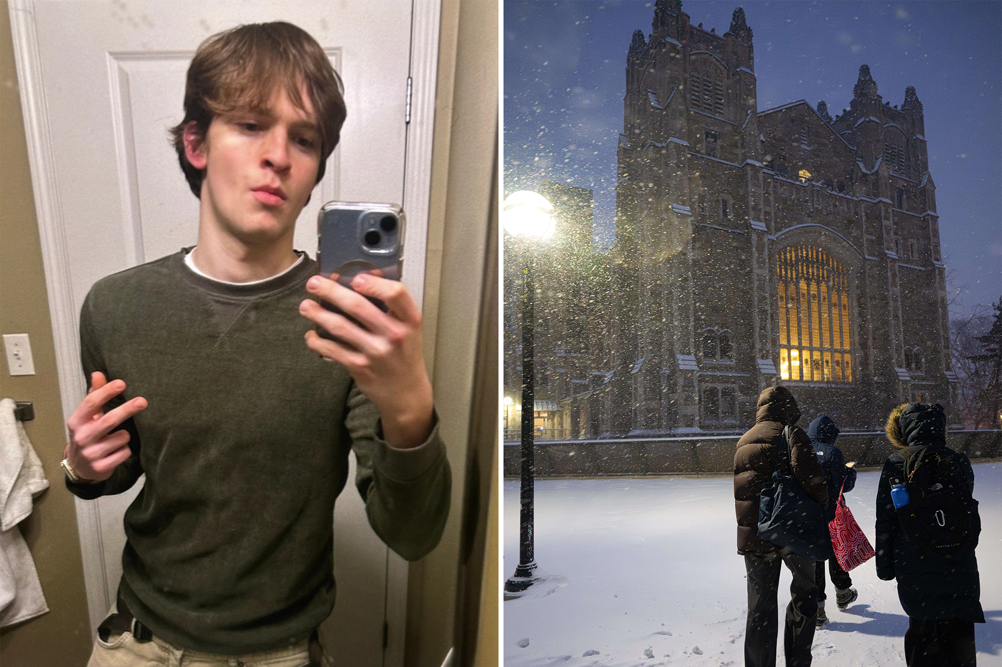 Michigan student who left frat party in just T-shirt and jeans found ...