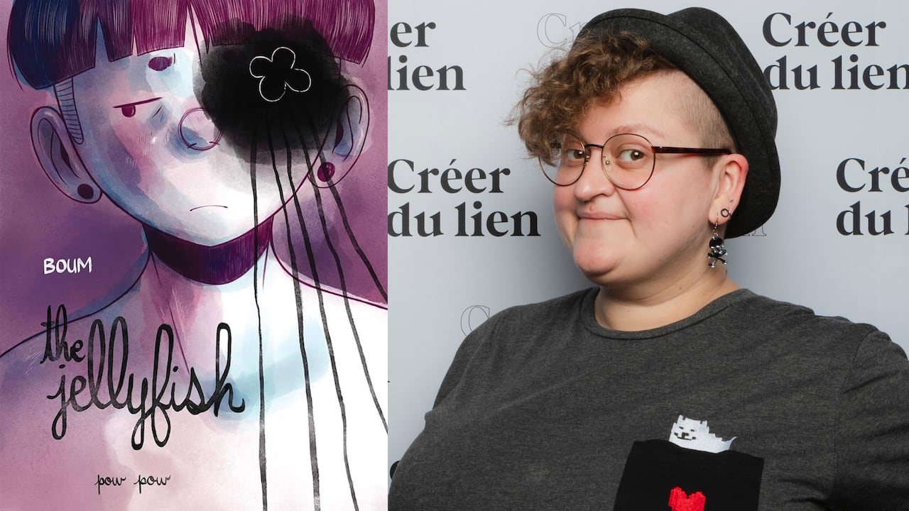 For Boum, her own vision loss was key to her graphic novel