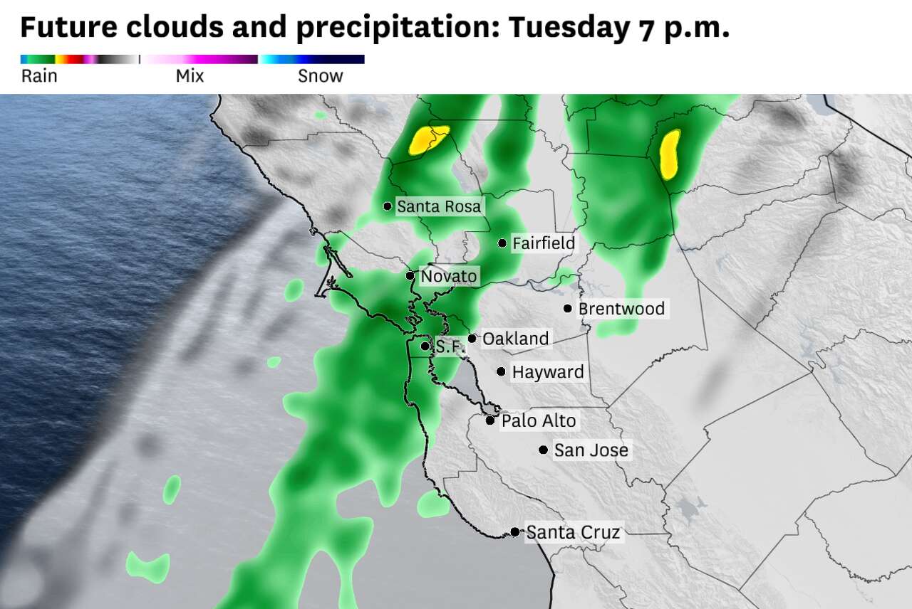 Bay Area weather: First rain in weeks expected during evening commute
