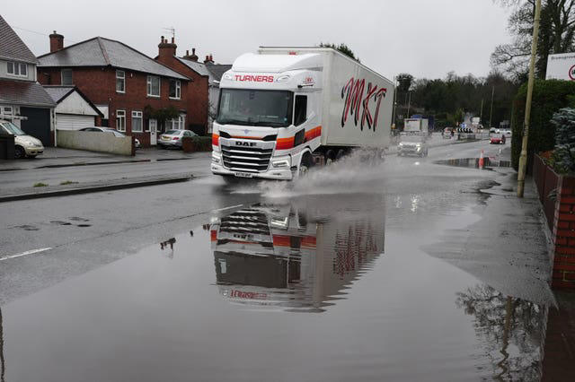 In pictures: Storm Chandra tears through UK and Ireland