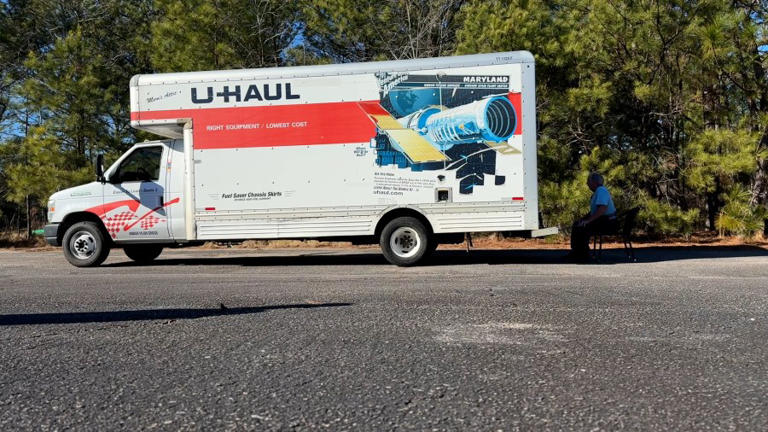 Lumberjack strength: NC strongman pulls trucks one breath at time