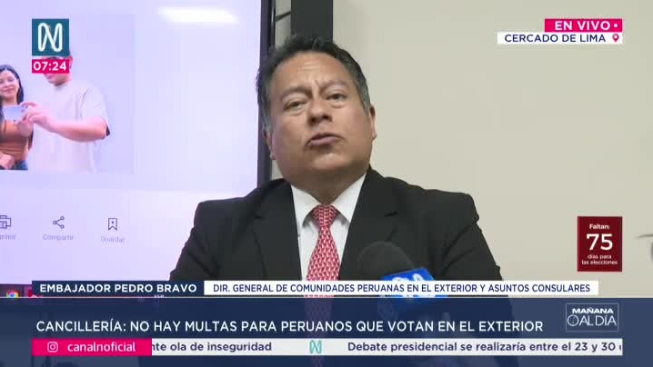 Lanzan plataforma para más de 1.2 millones de peruanos que votarán en ...