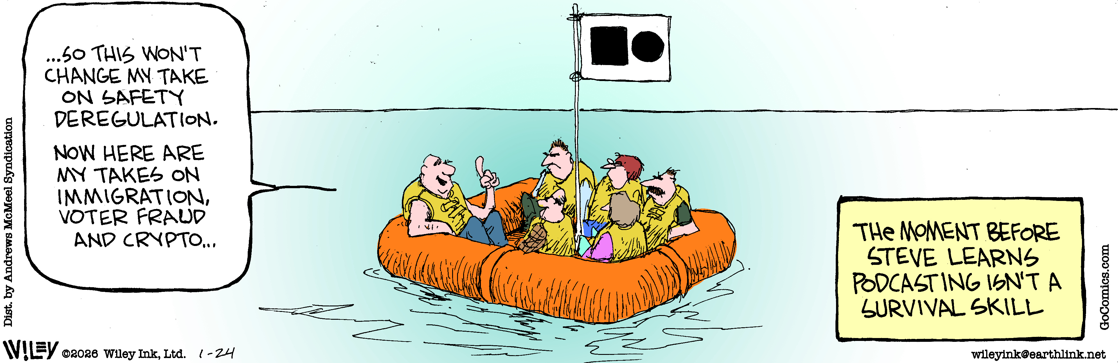 Non sequitur by Wiley Miller