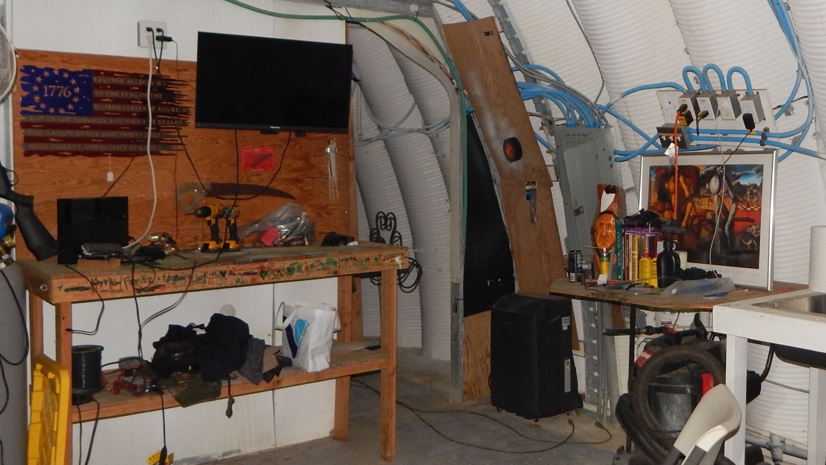 MAGA activist arrested after jaw-dropping secret bunker discovery