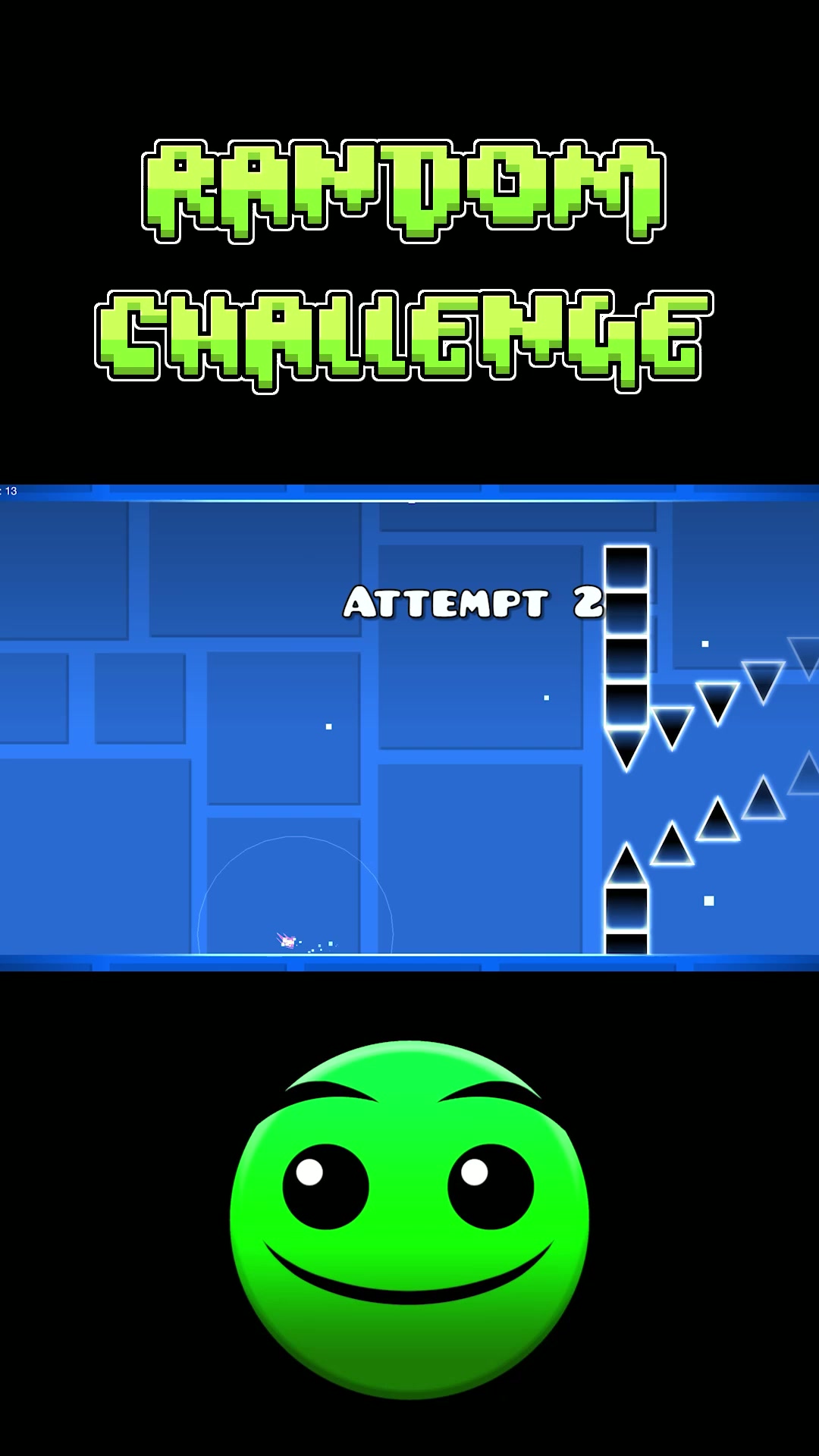 Geometry Dash 2.2: Some random challenge 6 #shorts