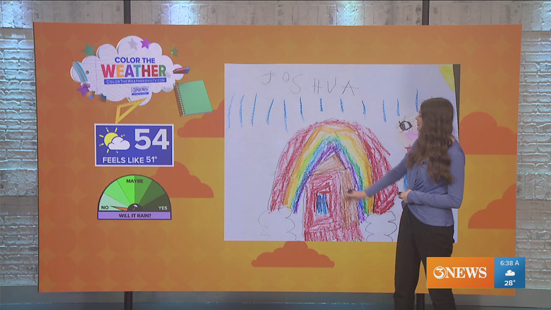 Color the weather with Met. Hope Boland, Jan. 27