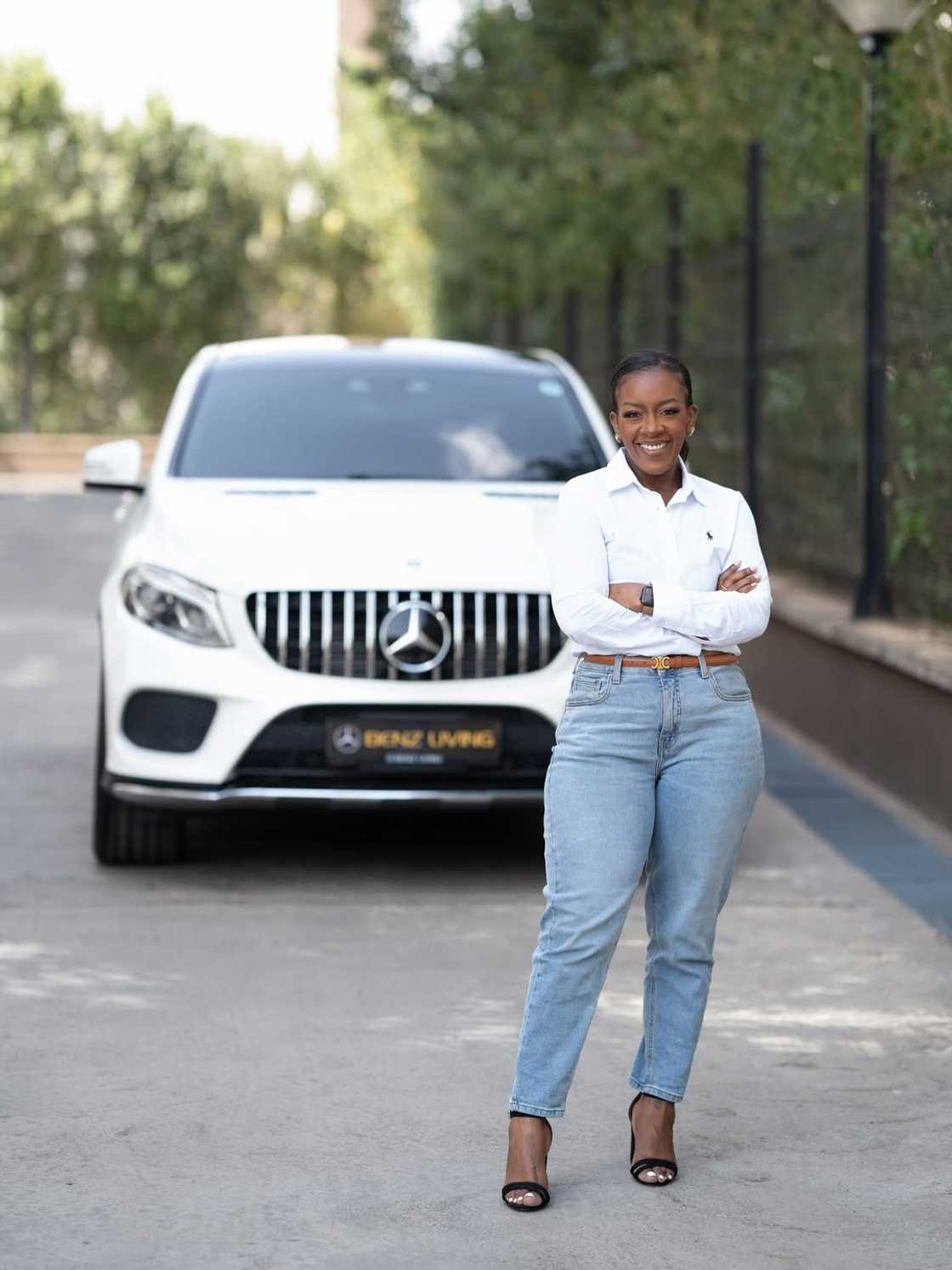 Murugu Munyi gifts herself sleek Mercedes Benz worth KSh