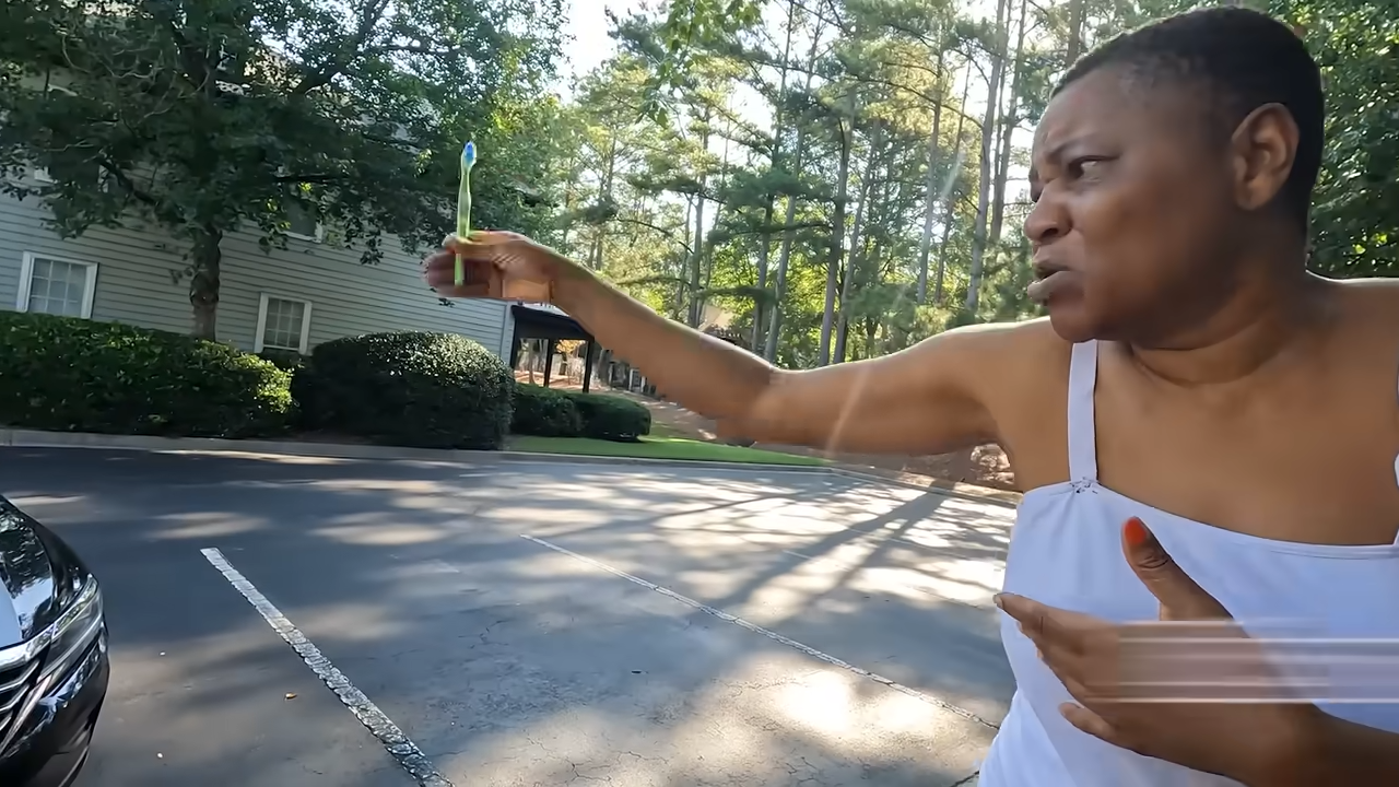 This is why ignoring private property signs never ends well