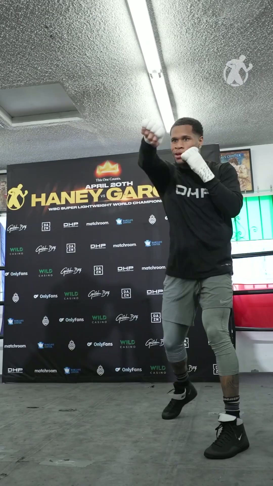 Devin Haney looks in great shape ahead of Ryan Garcia fight