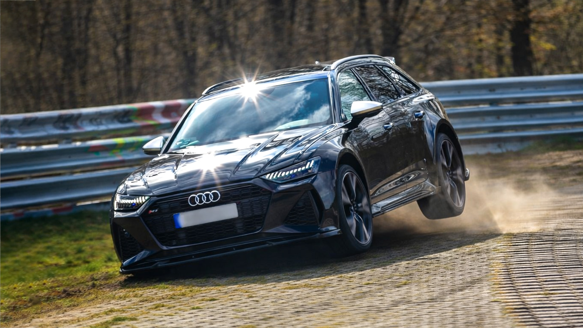 Nürburgring fail highlight from the Adenauer Forst corner