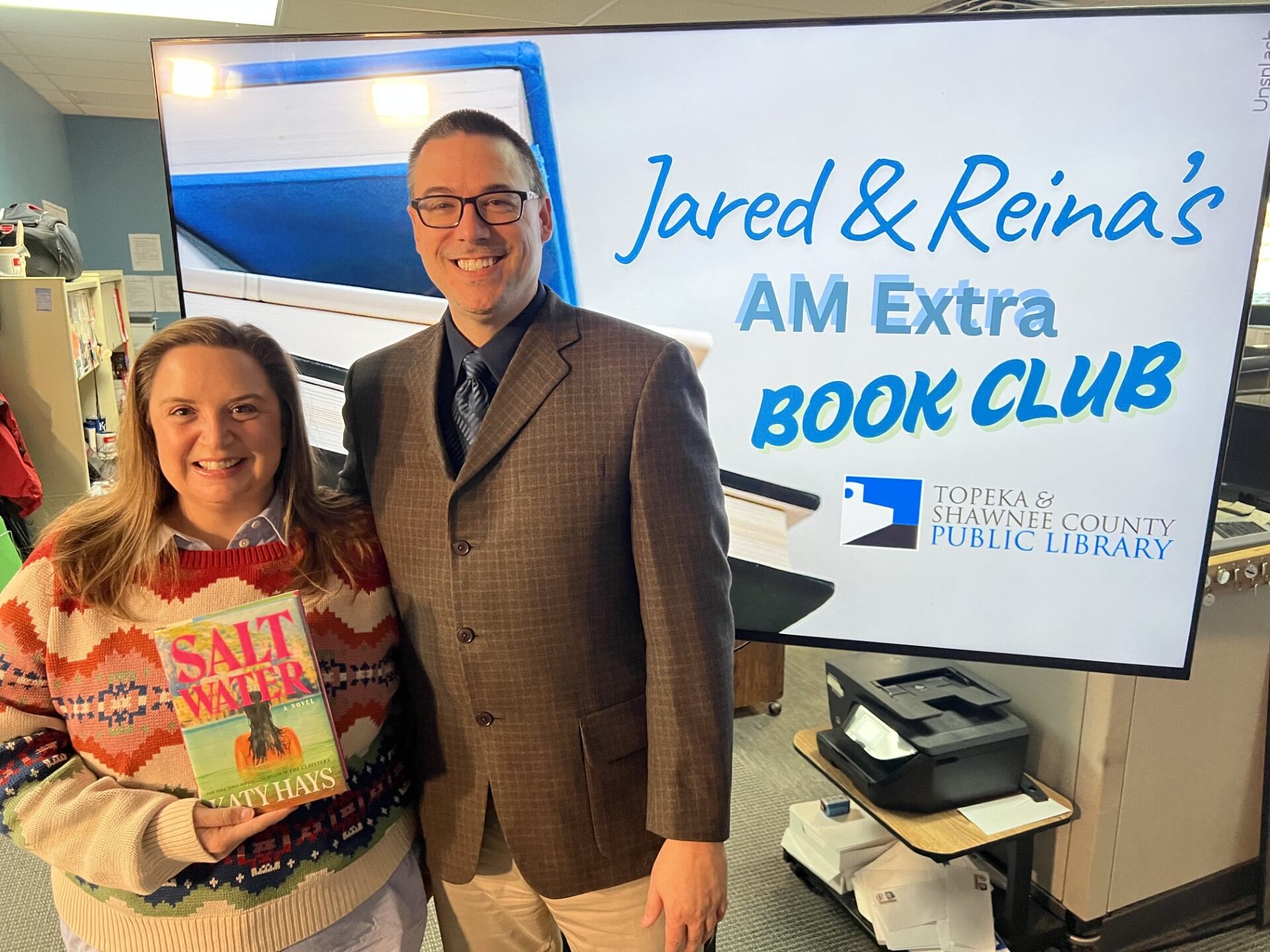 Check in with the 'AM Extra Book Club' with Jared and Reina