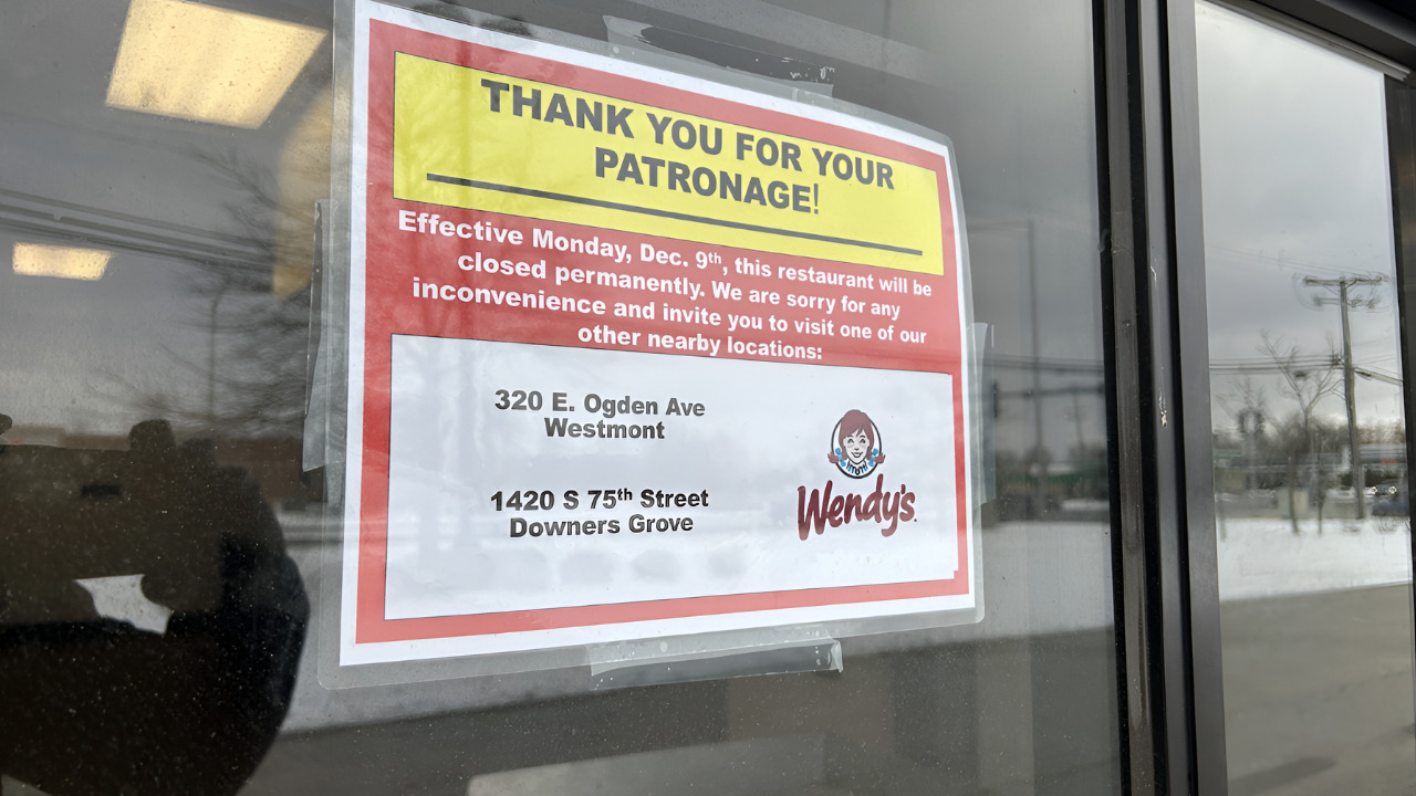 Wendy’s closes 350 restaurants across US as sales continue to nosedive
