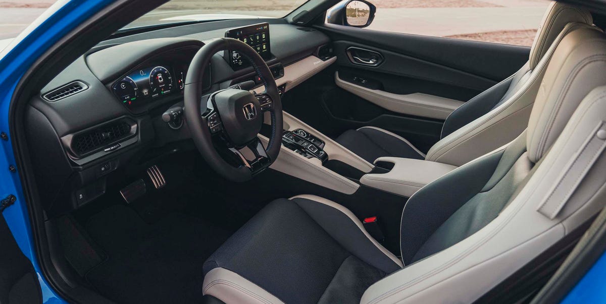 View interior photos of the 2026 Honda Prelude