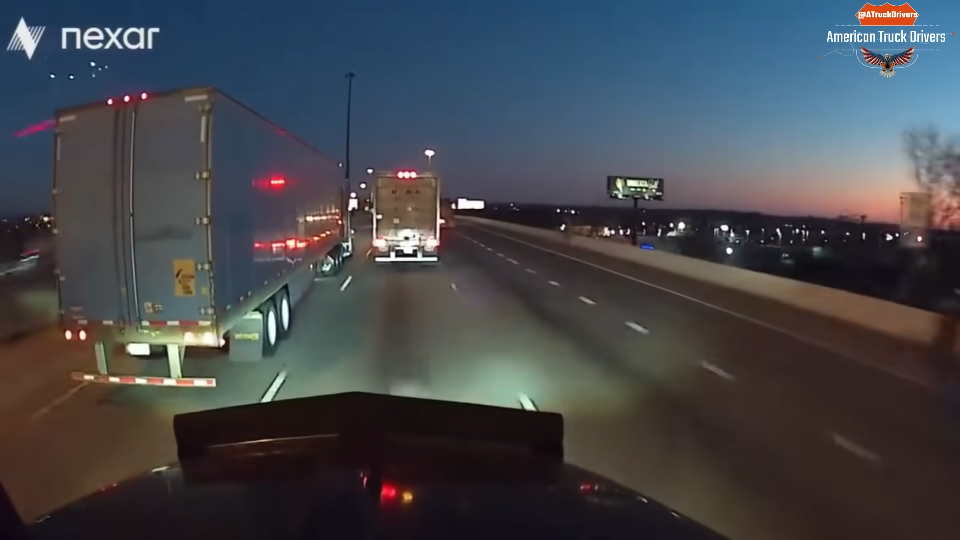 These male Karens forgot semi trucks can’t stop fast