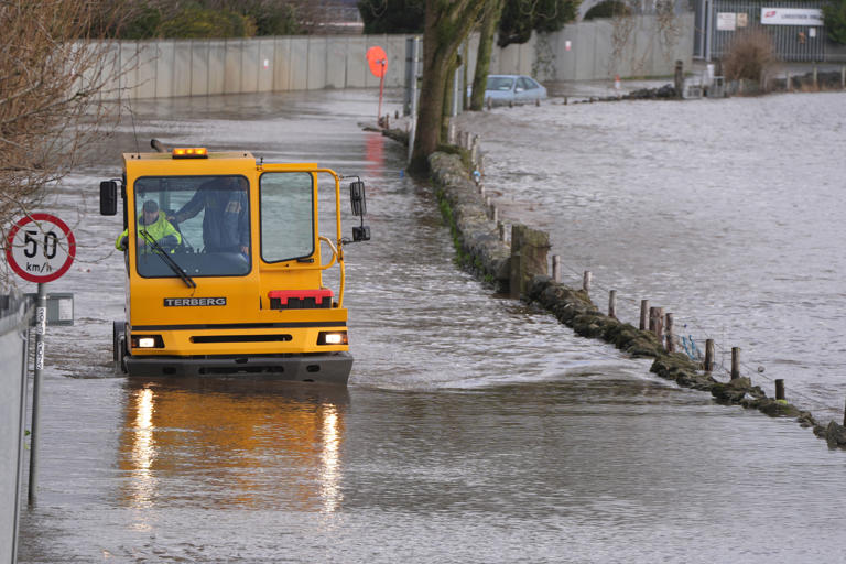 In pictures: Storm Chandra tears through UK and Ireland