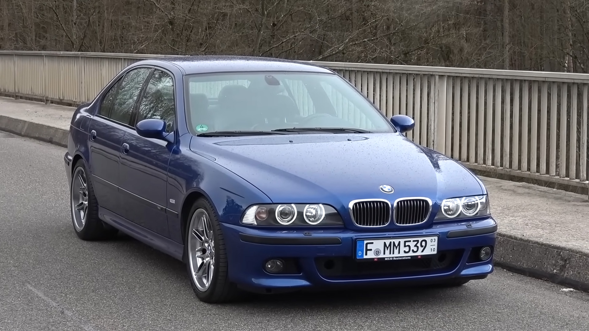 Top speed run after annual service in the BMW E39 M5