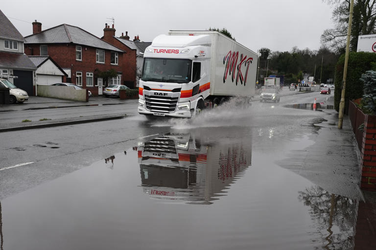 In pictures: Storm Chandra tears through UK and Ireland