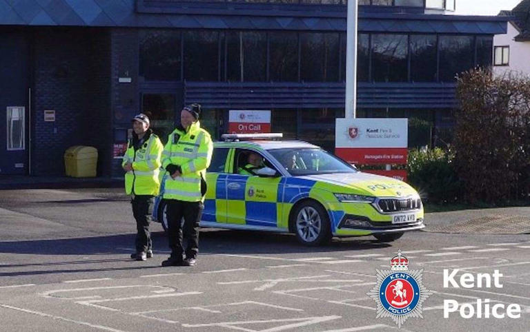 Police stop check in Newington Road, Ramsgate, uncovers dozens of ...