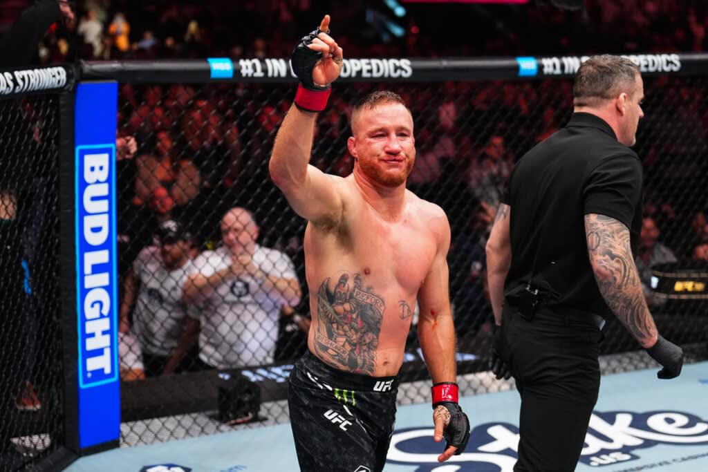 Former UFC double champion says Justin Gaethje’s legacy is 100% ...