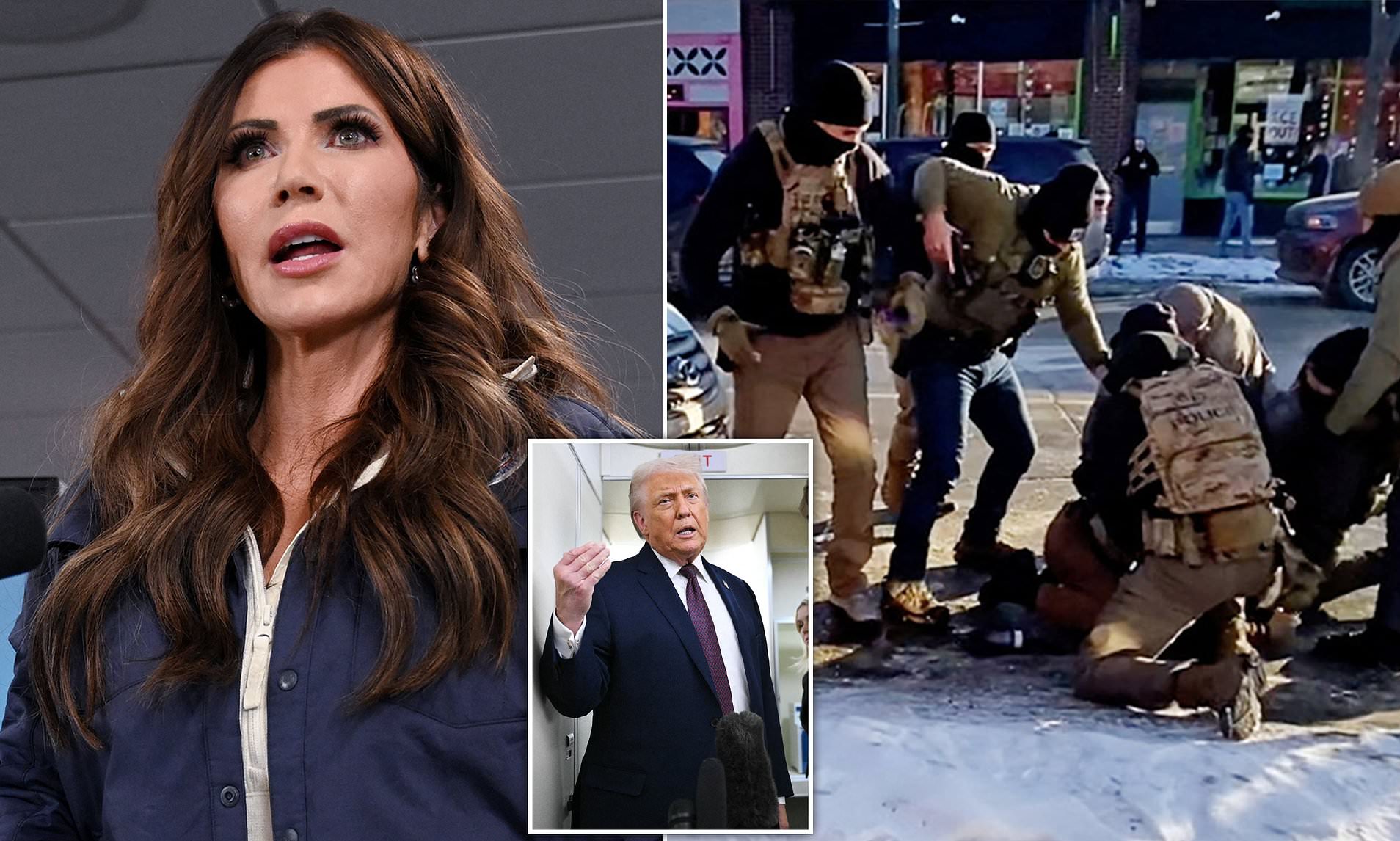 Kristi Noem given humiliating new role by Trump after summit with the ...