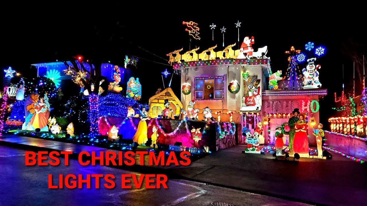 Magical Christmas light tour in Victoria BC | Best festive displays ...