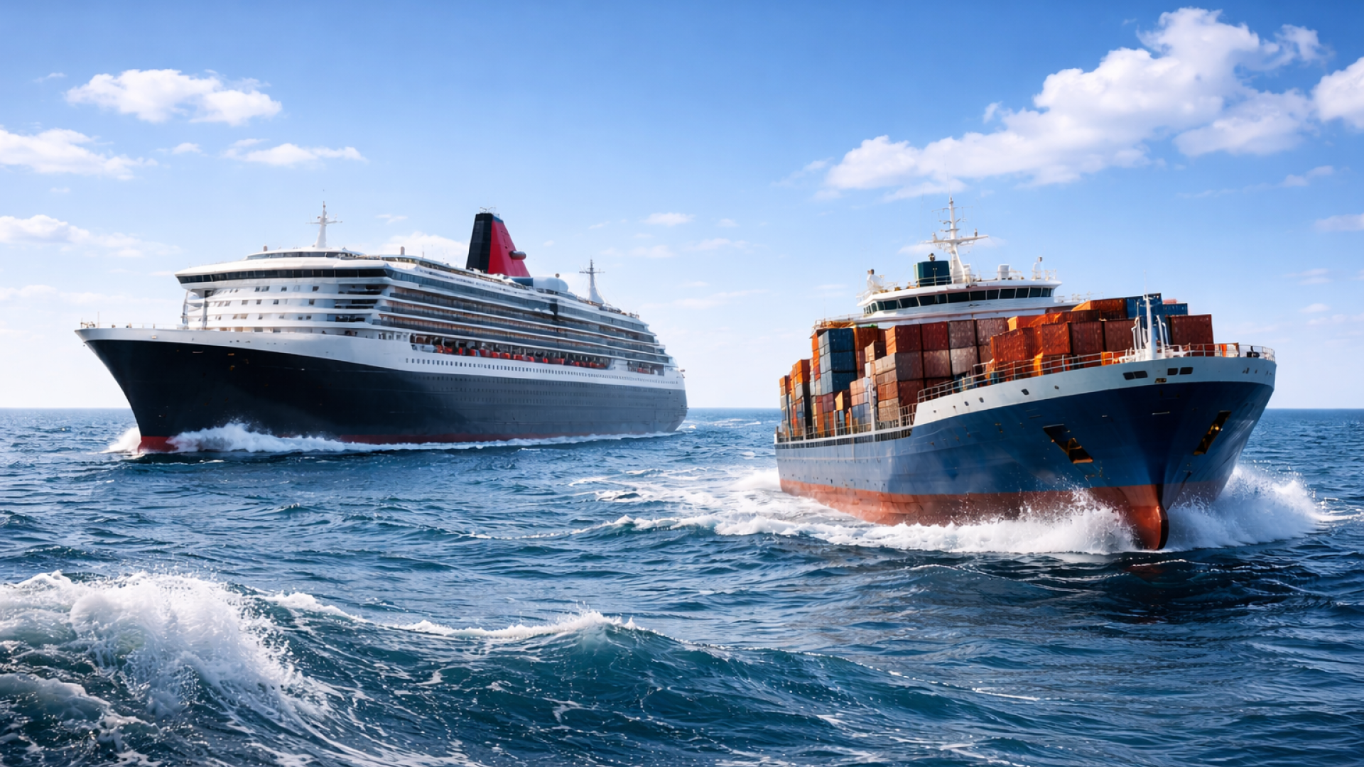 The fat ship wobble explained, length to beam ratio, block coefficient ...