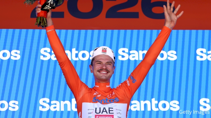 Jay Vine suffers broken wrist in kangaroo collision at Tour Down Under