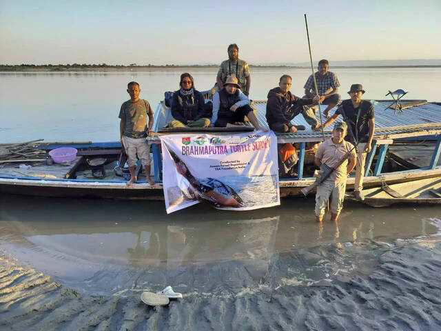 Kaziranga National Park records 945 freshwater turtles in recent survey