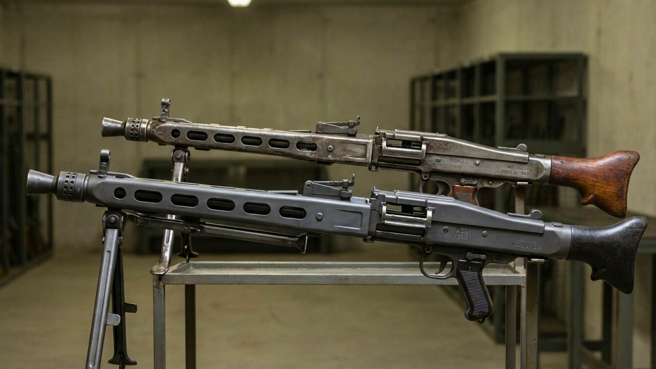 A World War II design still shapes todays machine guns