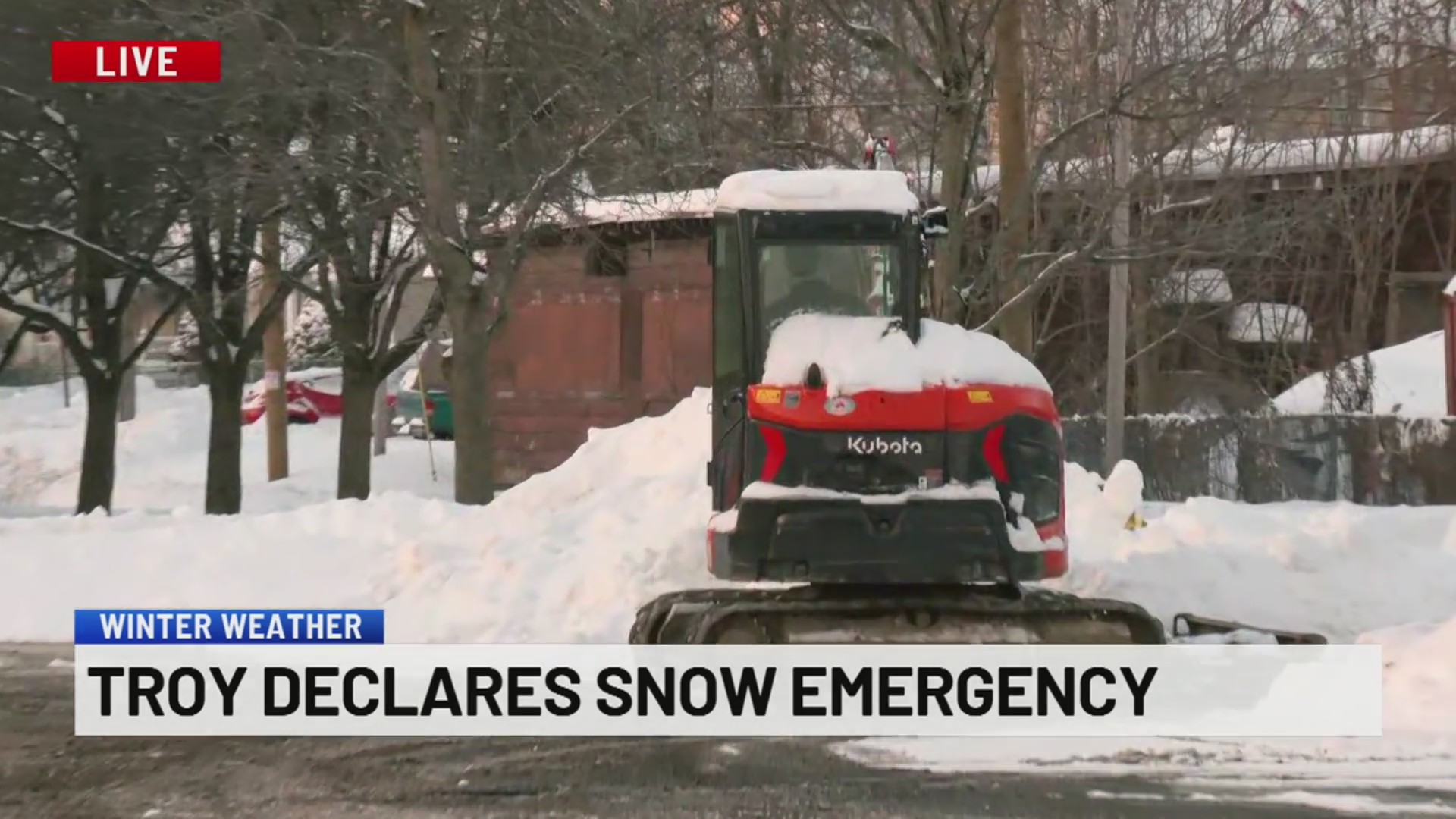 Troy declares snow emergency to clear snow