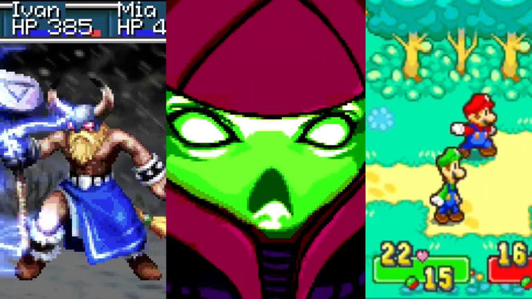 Best GBA games from each year of the console's life