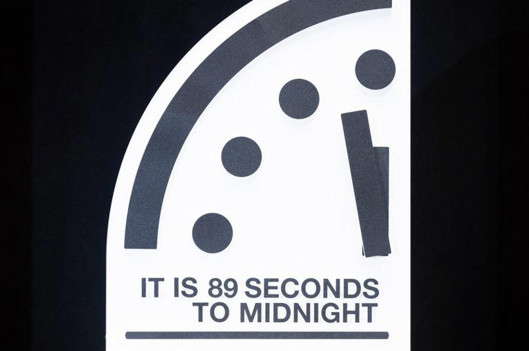 What is the Doomsday Clock as timer set to update today amid WW3 and ...