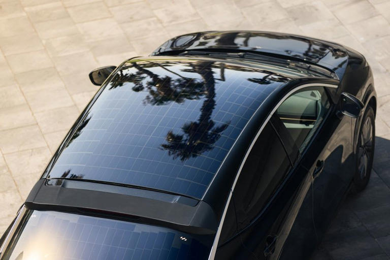 Nissan unveils revolutionary solar-powered electric car that adds ...