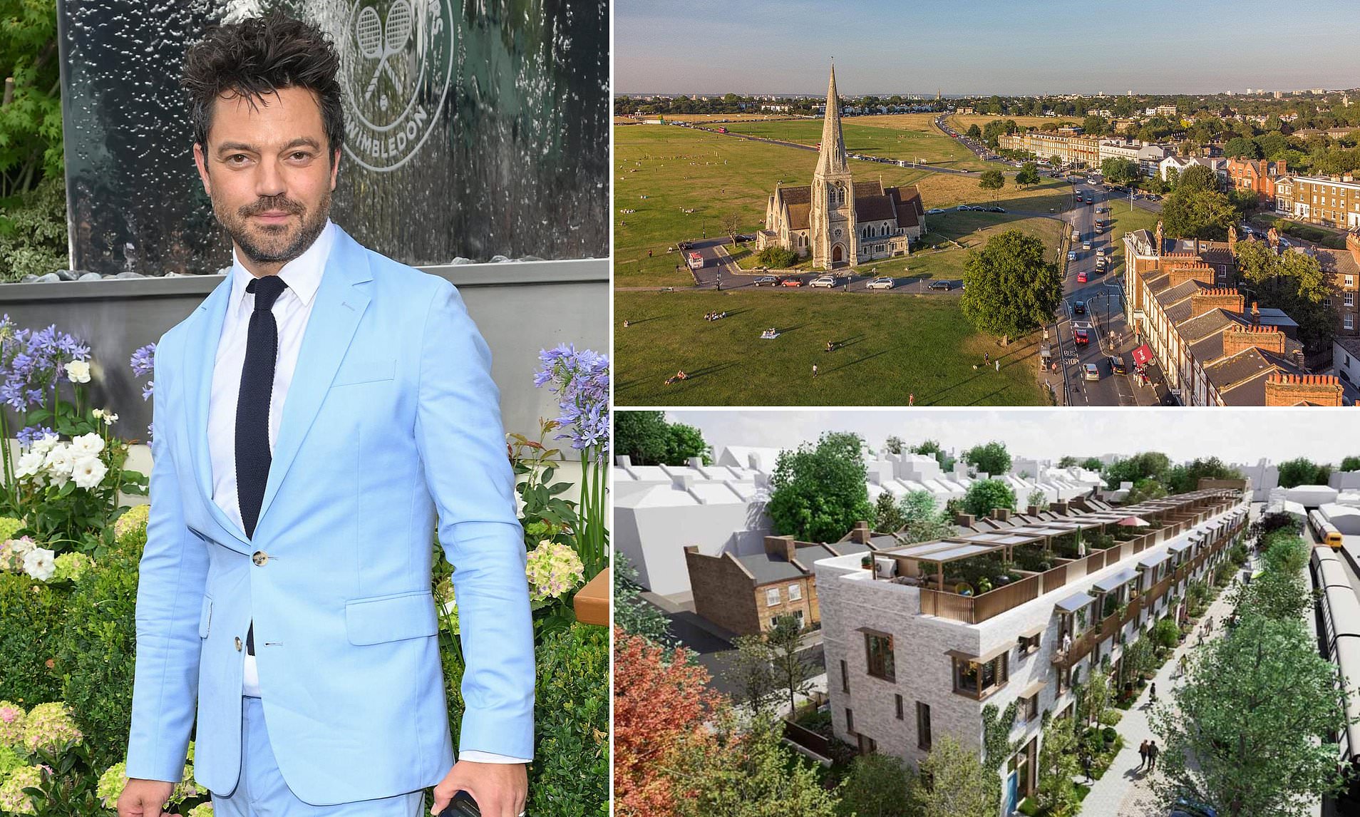 Dominic Cooper rallies against plans for 45 new homes amid fears over ...