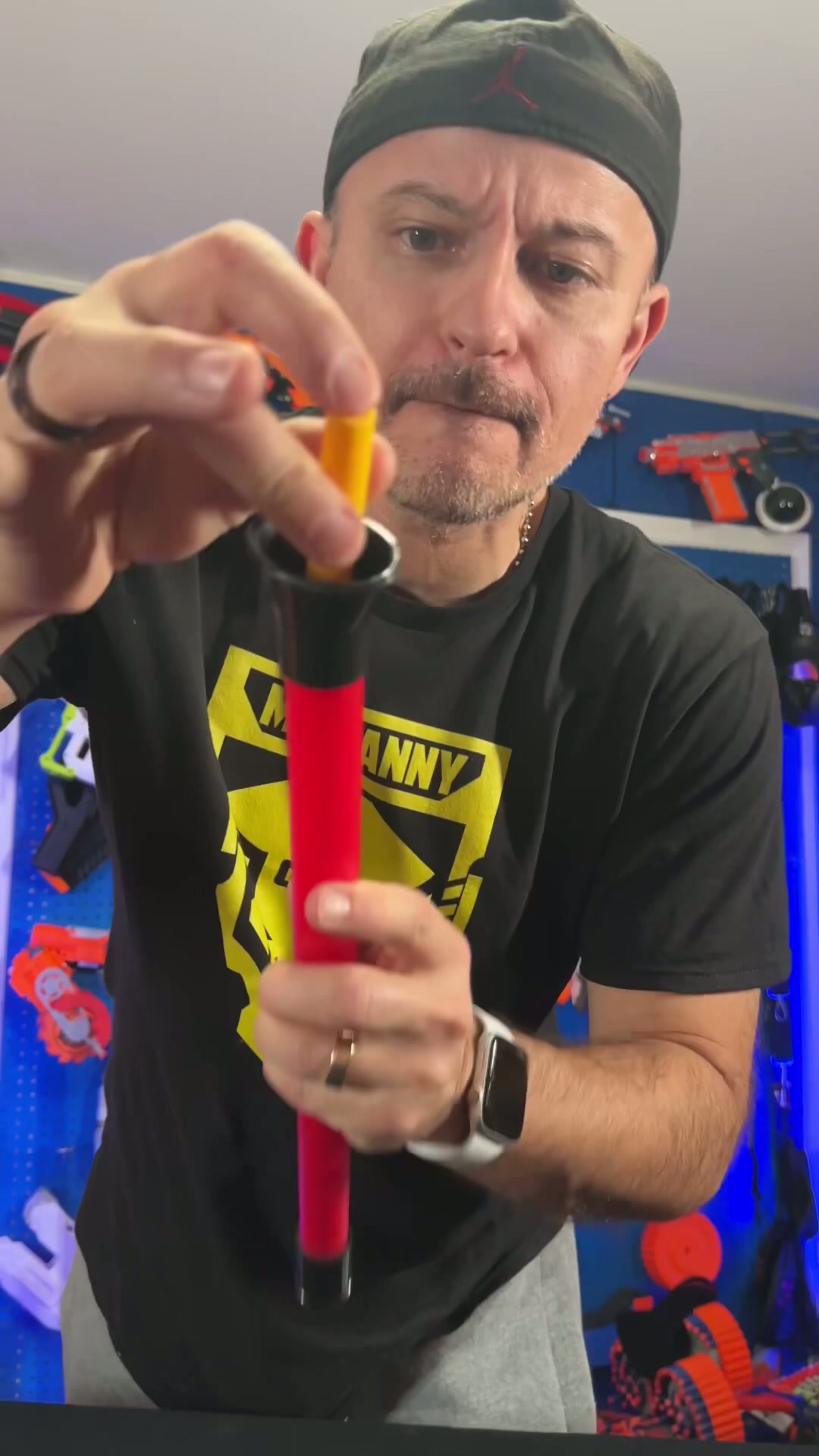 Nerf blow dart blaster