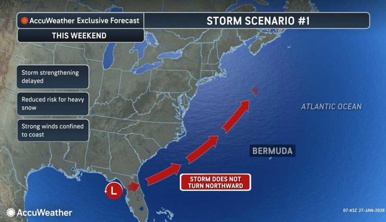 East Coast on alert as new winter storm could bring heavy snow, strong ...
