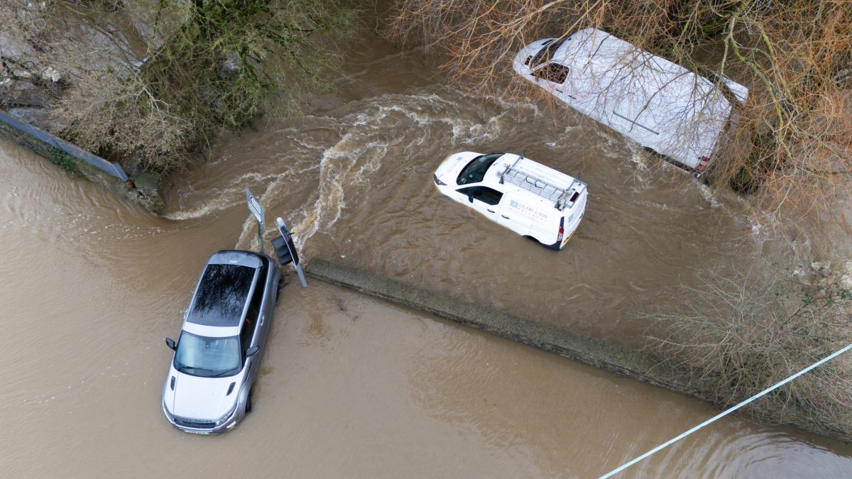 Schools closed, flights cancelled and homes flooded as Storm Chandra ...