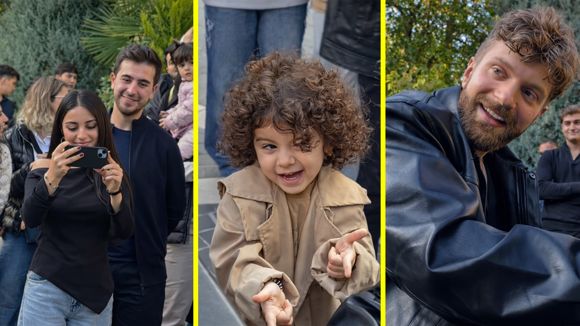 Live singing moment from a 4-year-old performer