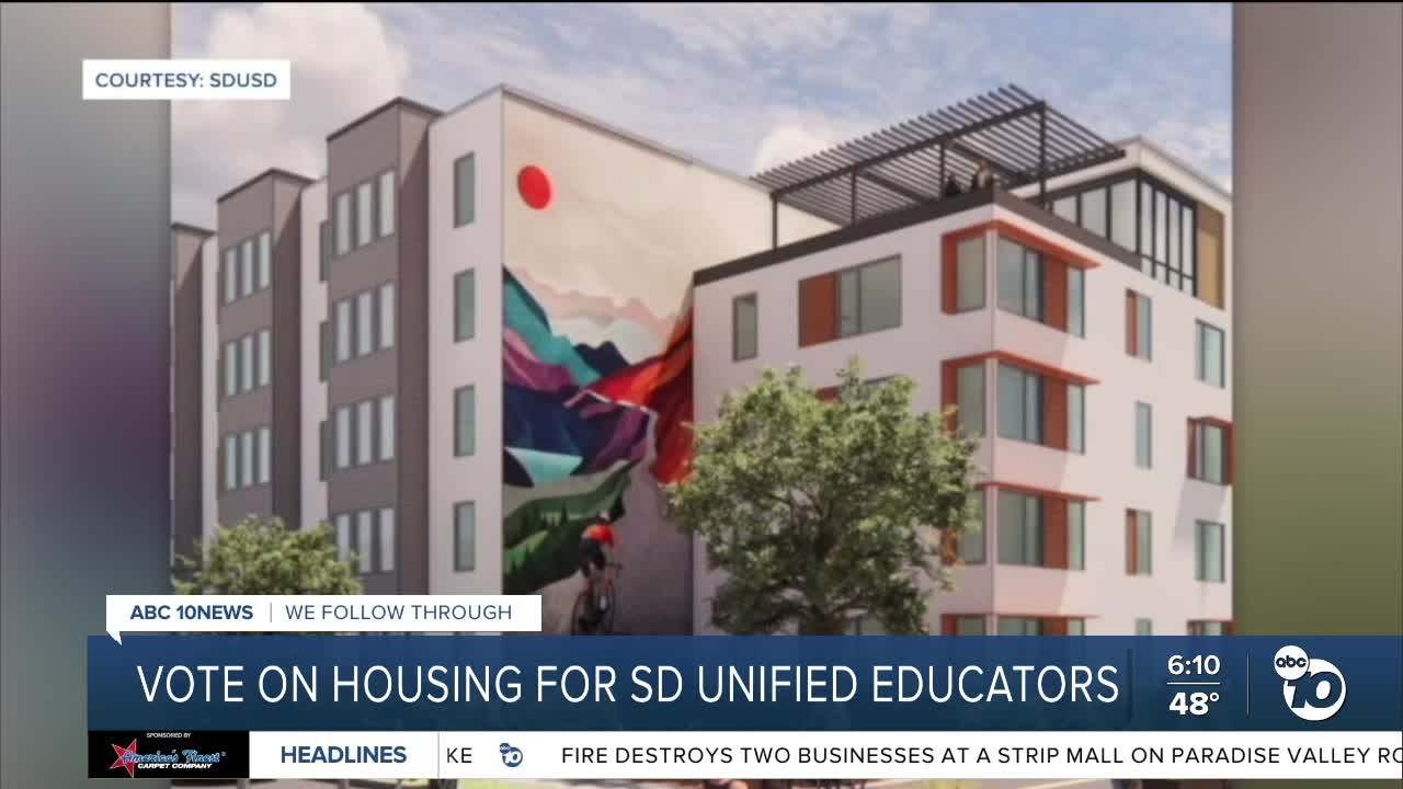 SDUSD teacher housing: 1,500 units planned, developers selected