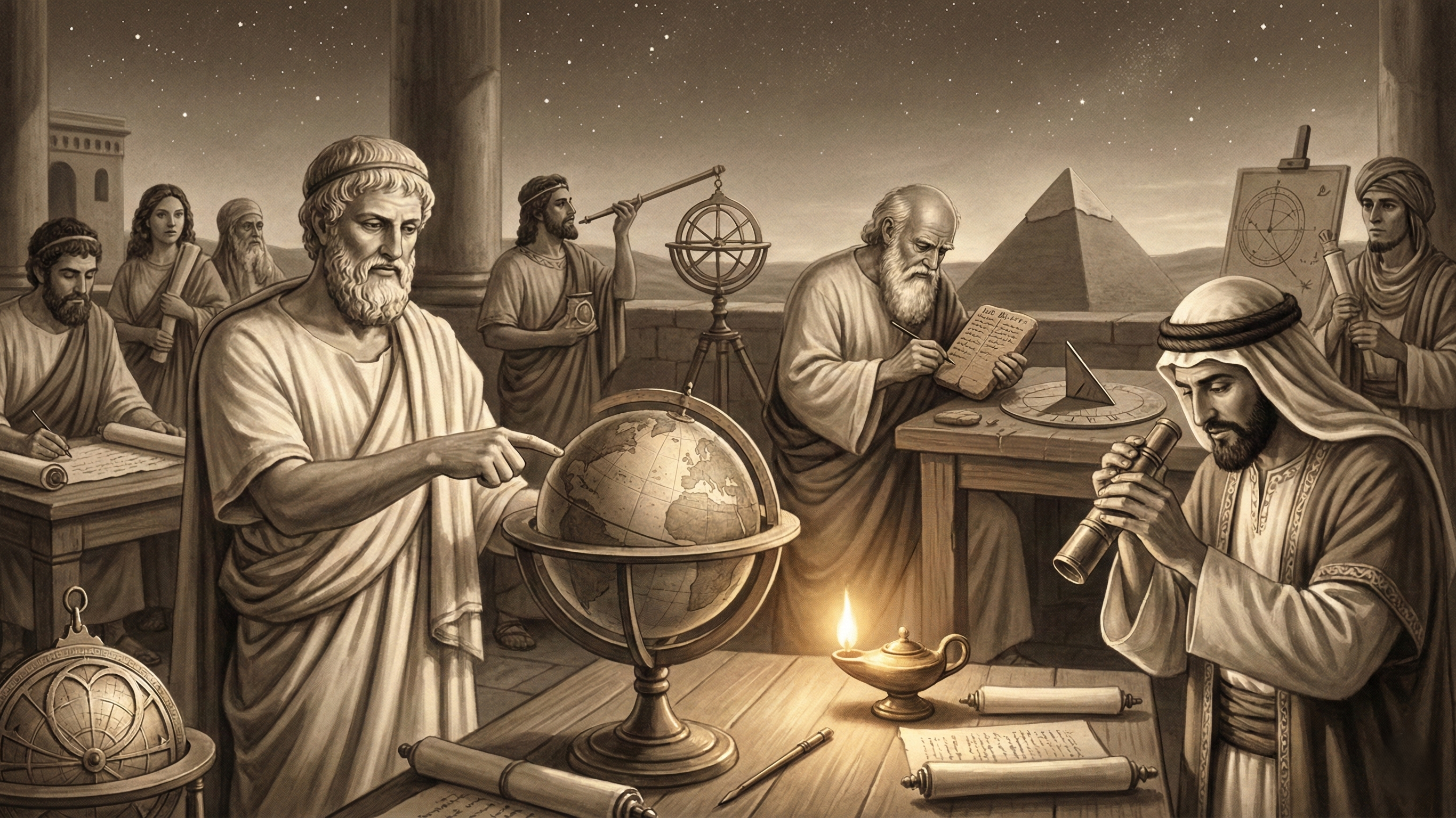 Who was the world’s first scientist?