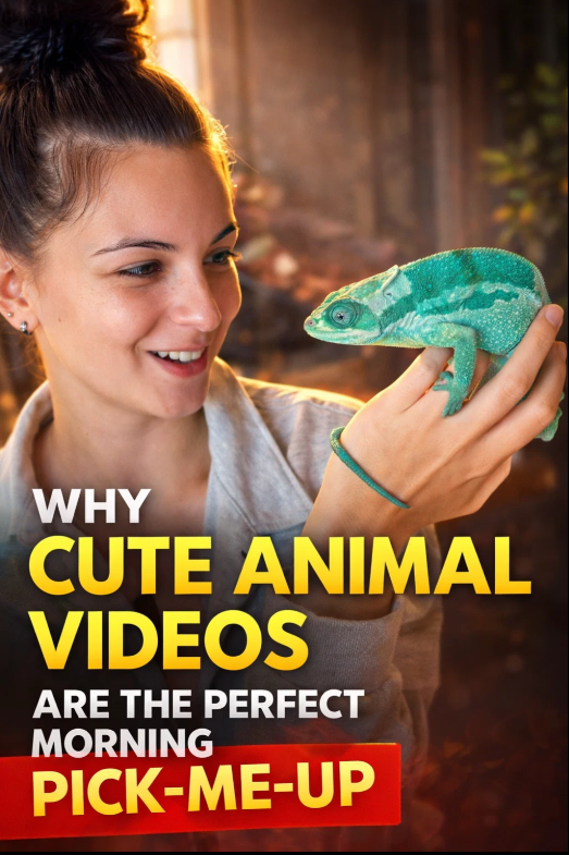 Why cute animal videos are the perfect morning pick-me-up