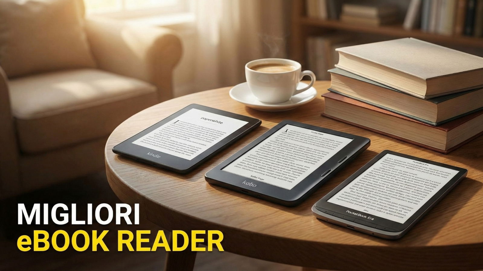 Migliori ebook reader (gennaio 2026)
