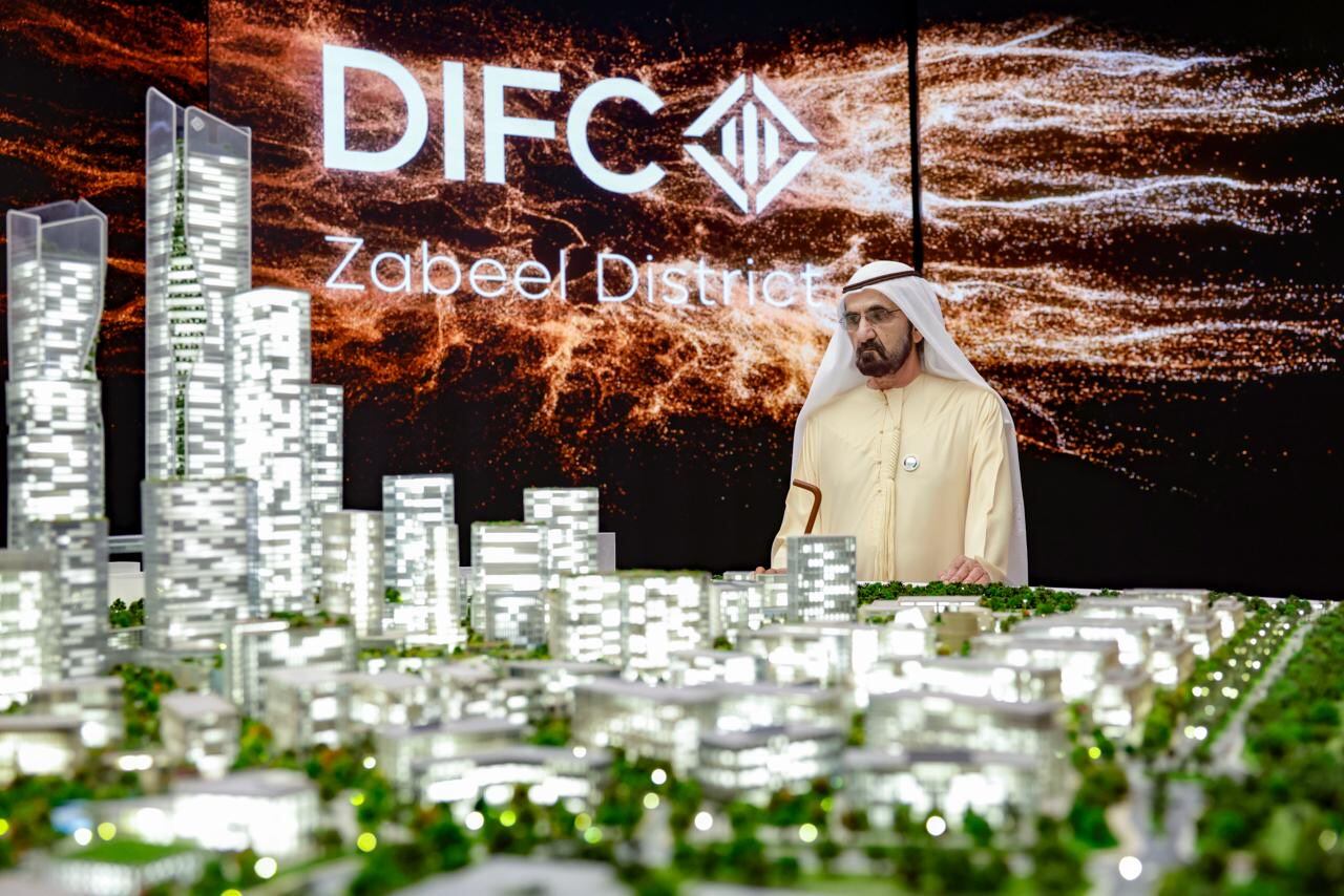 Sheikh Mohammed bin Rashid announces Dh100bn DIFC expansion project