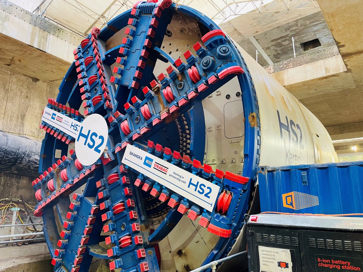 Euston, here we come! HS2 starts digging tunnels to central London