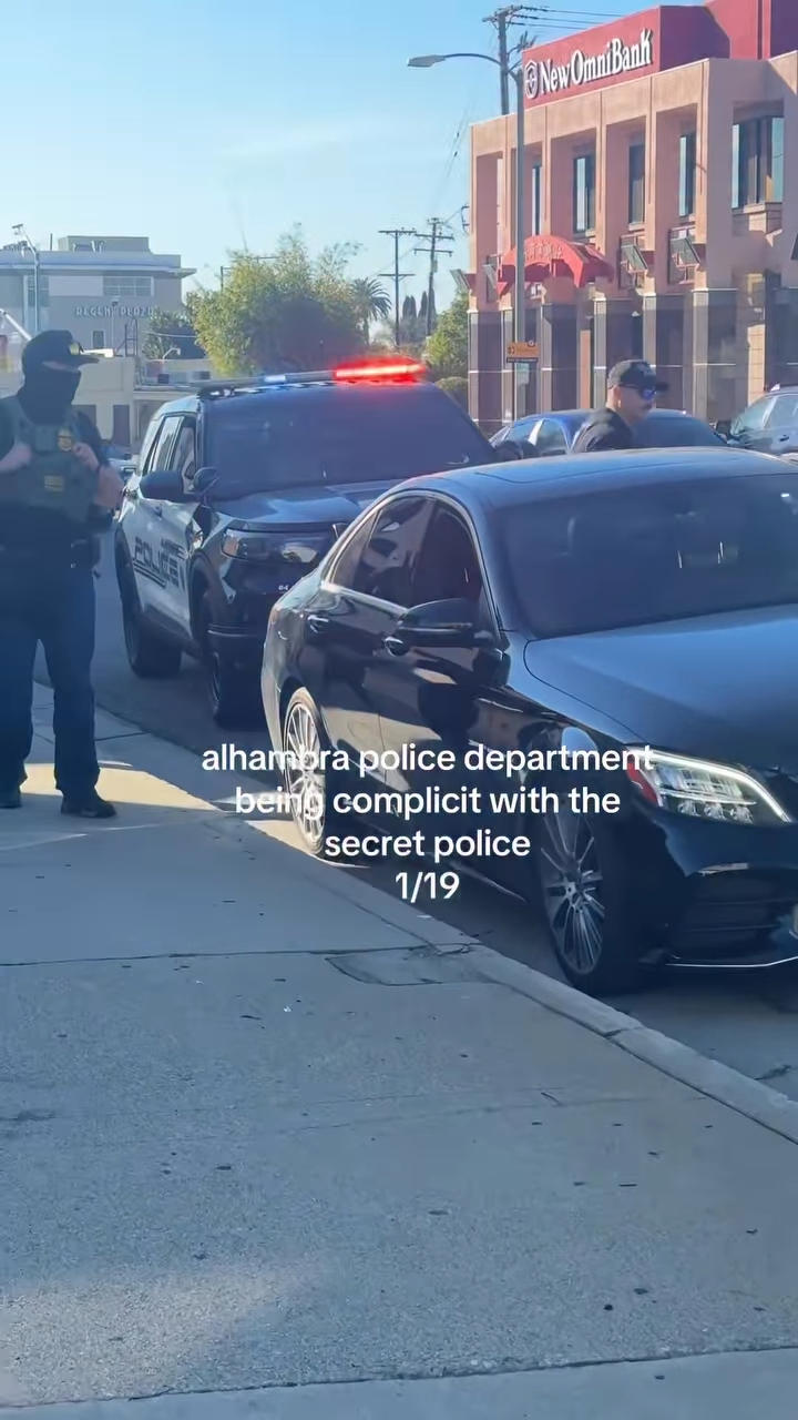 Southern California city on edge over viral video of cops helping ...