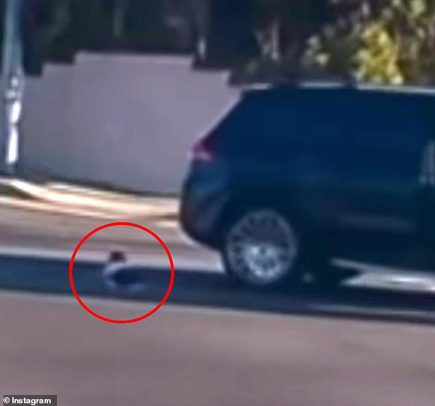 Heart stopping video shows toddler fly out of mother's Mercedes SUV at ...